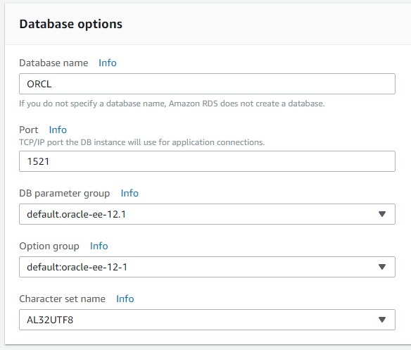 Blazor Connect With Oracle Database In Amazon Rds